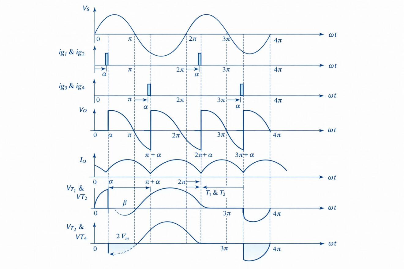 Single Phase Fully Controlled Bridge Rectifier
