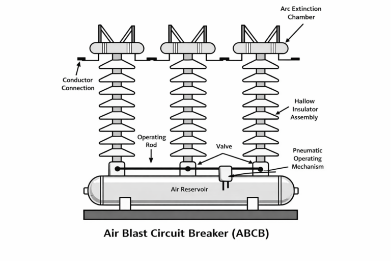 Air Blast Circuit Breaker : Working & Its Applications
